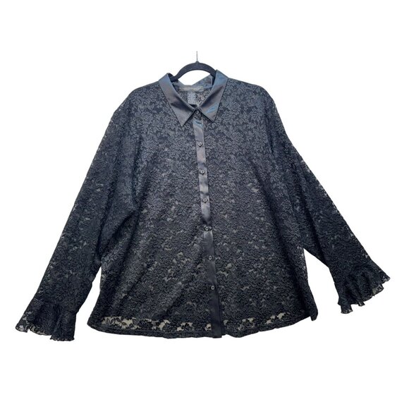jonathan martin | Tops | Jonathan Martin Woman Studio Black Lace ...